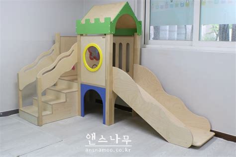 어린이집미끄럼틀원목실내미끄럼틀자작나무미끄럼틀영아유아미끄럼틀앤스나무키즈카페미끄럼틀실내원목놀이터키즈카페놀이터어린이