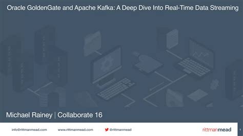 Oracle Goldengate And Apache Kafka A Deep Dive Into Real Time Data