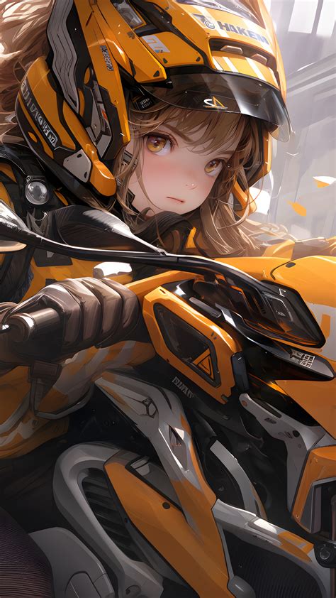 Sci Fi Anime Girl Motorcycle 4k 9160i Wallpaper 4k Hd