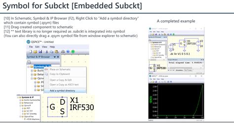 How To Save A Symbol That Will Appear In The Menu Tree Qspice Qorvo Tech Forum