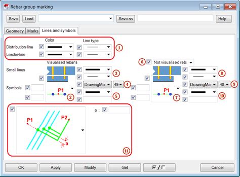 rebar group marking tekla user assistance
