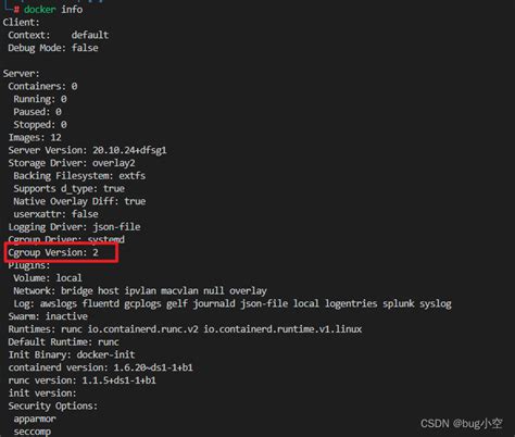 docker启用cgroup v2 cgroup2 csdn博客