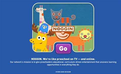 Noggin Website June 2006 By Dingding0 On Deviantart