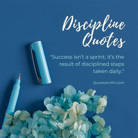 Discipline And Excellence Quotes