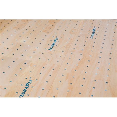 Integraply 14 In X 4 Ft X 8 Ft Radiata Pine Underlayment Sanded