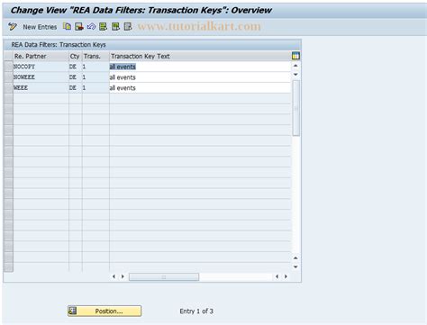 j7lrre711000164 sap tcode data filters transaction keys