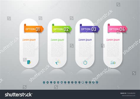 Design Business Template Infographic Chart Element Vector De Stock Libre De Regalías