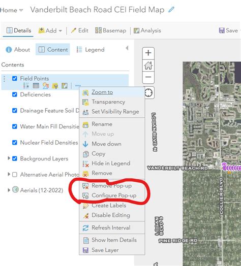 solved field maps point pop up does not display added fie esri