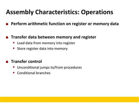 Ppt Machine Programming Introduction Ceng331 Introduction To Computer Systems 5 Th Lecture