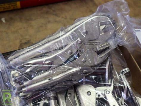 Tray Of New Mac Tools Locking Pliers Roller Auctions