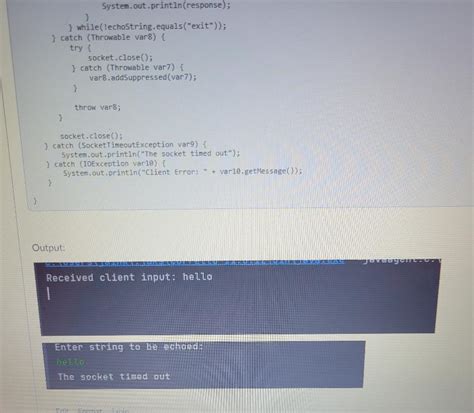 Solved 1 Debug Following Echo Server And Client Program