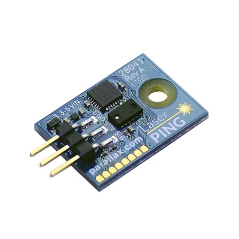 parallax laser ping 2m range finder electronix express