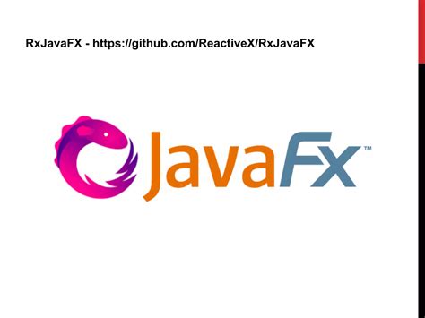 The Javafx Ecosystem Ppt