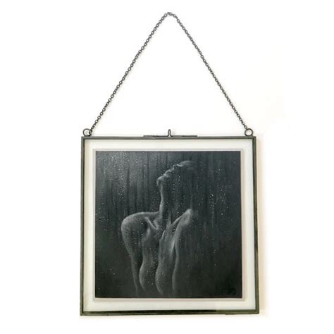 Custom Erotic Wildflower Flip Frames Pressed Flowers Erotic Drawing Erotic Art Sexy Drawing