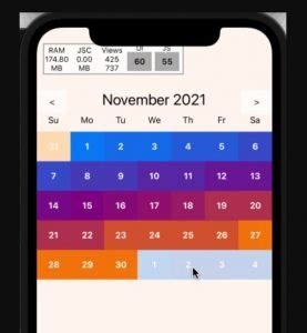 Best Calendar Components For React React Native Apps Update ReactScript