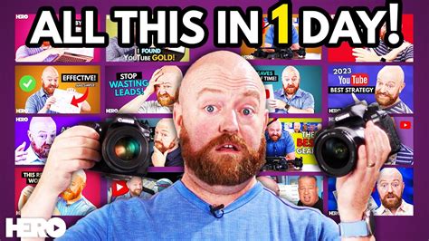 How To Batch Content For YouTube Beginner Tips Pros Use Day YouTube