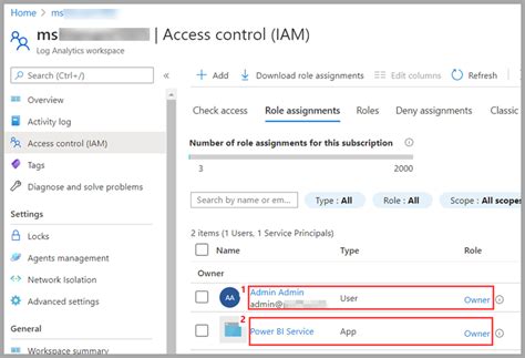 Power Bi에서 Azure Log Analytics 구성 Power Bi Microsoft Learn
