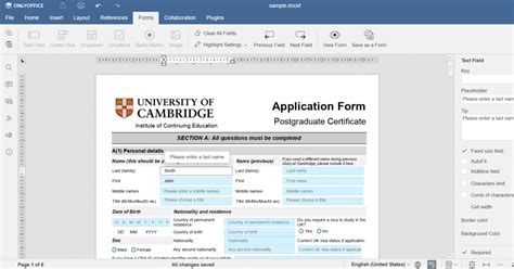 Onlyoffice Docs Developer Edition V70