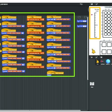 The Programming Interface Red Outline Users Can Choose From Basic