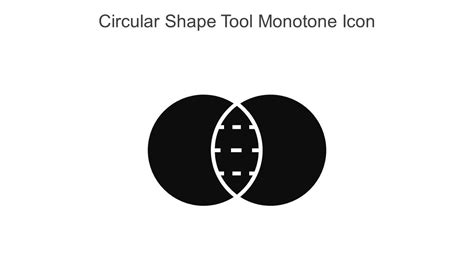 Circular Shape Tool Monotone Icon In Powerpoint Pptx Png And Editable Eps Format PPT PowerPoint