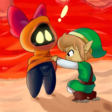 Rule 34 11 Blush Clothed Clothing Dizzy Tizzy Dizzytizzy Female Humanoid Link Low Res Male