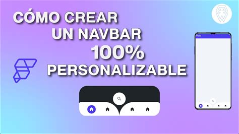 Como Crear Un Custom Navbar Personalizable En Flutterflow 2024 Youtube
