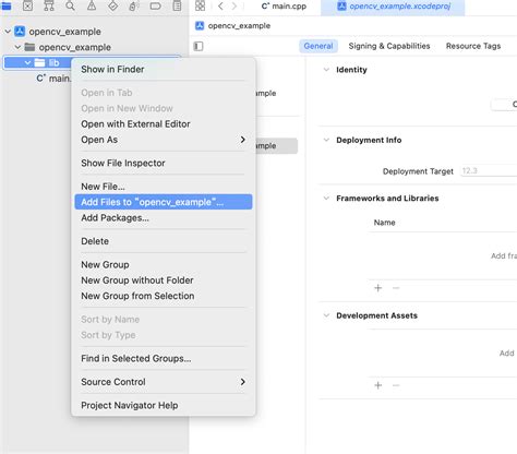 使用Xcode配置OpenCV环境 腾讯云开发者社区 腾讯云