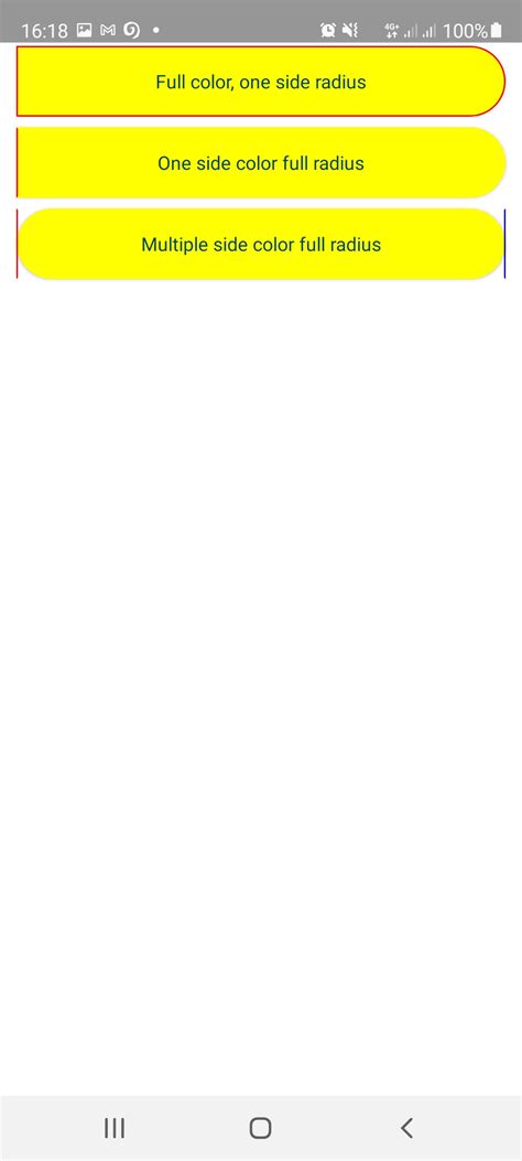 Nativescript Angular Ios Border Left Color Negates Border Radius