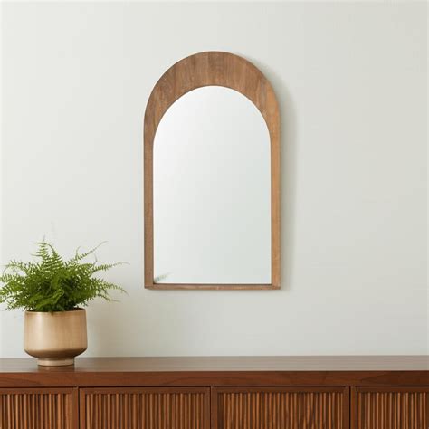 Homeroots 48 Light Brown Solid Wood Arch Luxuriousdwelling