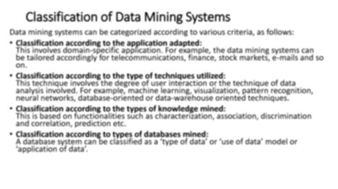 Solution Classification Of Data Mining Studypool
