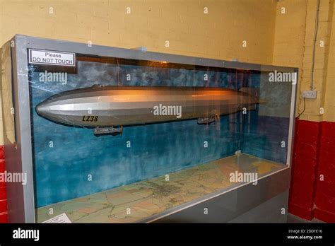 Model Of A German P Class Airship Or Zeppelin Thorpe Camp Visitor Centre A Wwii Royal Air