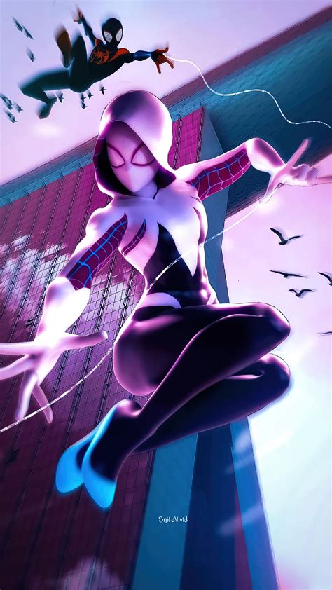 2560x1440 Spider Gwen Texting 4k 1440p Resolution Hd 4k Wallpapers