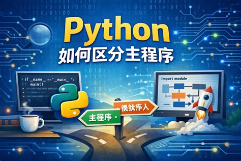 Python如何区分主程序 Python如何区分主程序