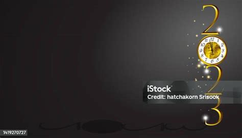 새해 포스터 세트 축하 및 시즌 장식을위한 로고 2023이있는 디자인 템플릿 브랜딩 배너 커버 카드를위한 최소한의 트렌디 한 배경 12월 31일에 대한 스톡 벡터 아트 및