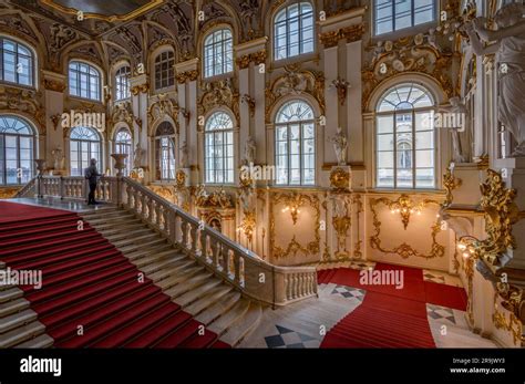 Jordan Staircase The Winter Palace A Baroque Style Palace And