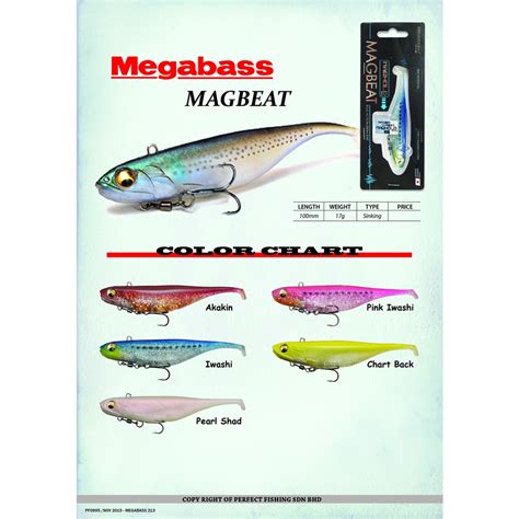 Megabass Fishing Lure Magbeat Soft Plastic Swim Bait Shopee Malaysia