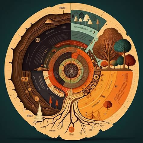 Tree Ring Infographic Stock Illustrations 158 Tree Ring Infographic Stock Illustrations