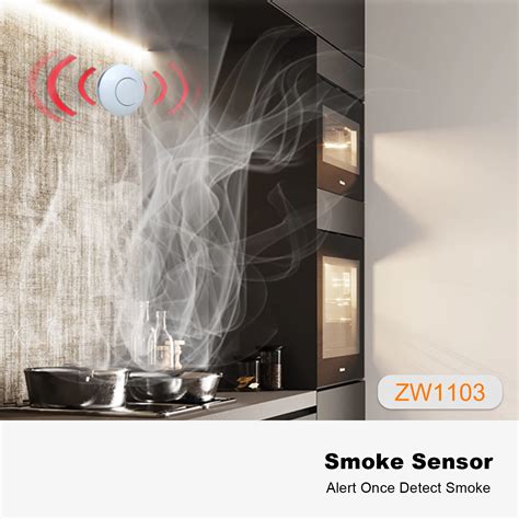 Buy Wholesale China Manufacturer Zwave Smoke Sensor Wireless Alarm