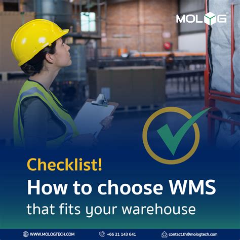 Checklist How To Choose Wms That Fits Your Warehouse