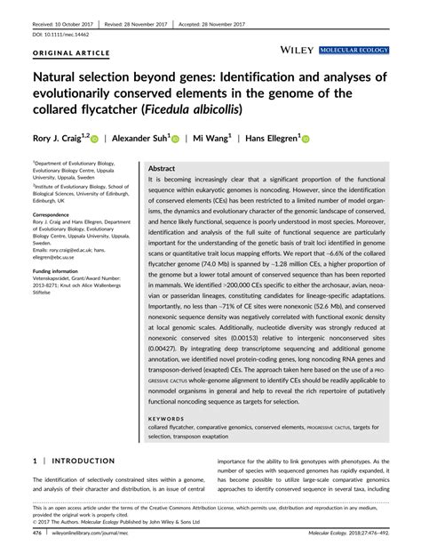 Pdf Natural Selection Beyond Genes Identification And Analyses Of