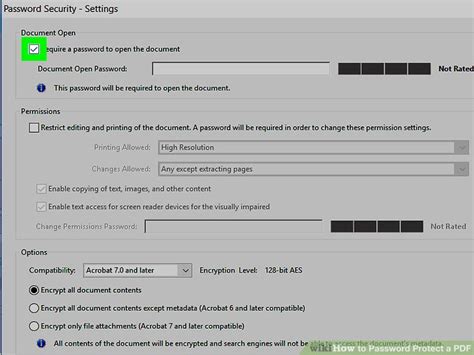 3 Ways To Password Protect A PDF WikiHow