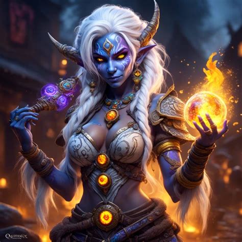 Draenei Shaman Ai Generated Artwork Nightcafe Creator