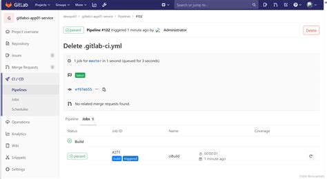 持续集成交付cicd：gitlabci 通过trigger触发流水线gitlab Trigger Csdn博客