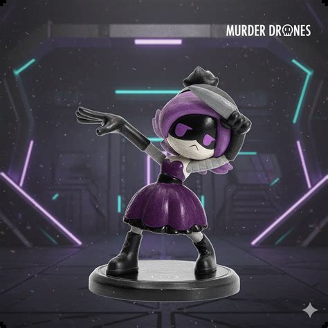 👾 Uzi Prom Murder Drones 3d Model Figura De Uzi Prom Murder