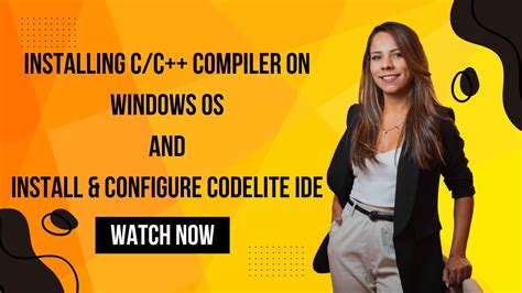 installing c c compiler on windows os and installing codelite ide
