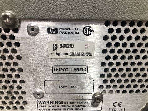 Agilent Hp Keysight 8648a 100khz 1000mhz Signal Generator No Opt Ntc Tech