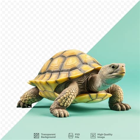 Premium Psd A Turtle Is Shown With The Words Turtle On It