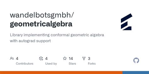 Github Wandelbotsgmbhgeometricalgebra Library Implementing Conformal Geometric Algebra With