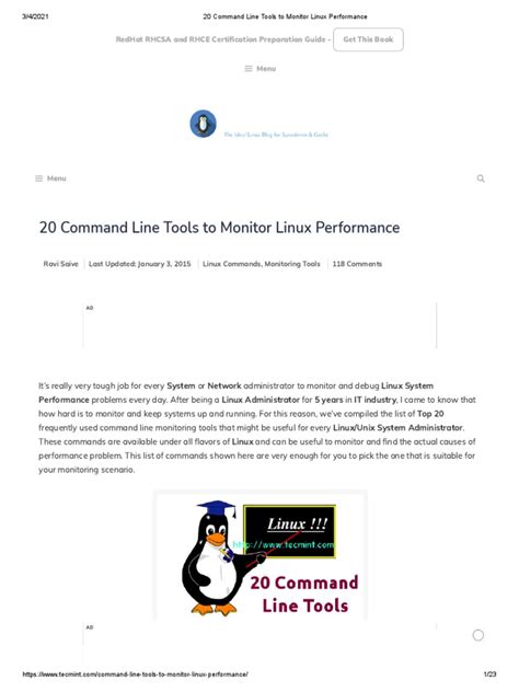 20 command line tools to monitor linux performance pdf transmission
