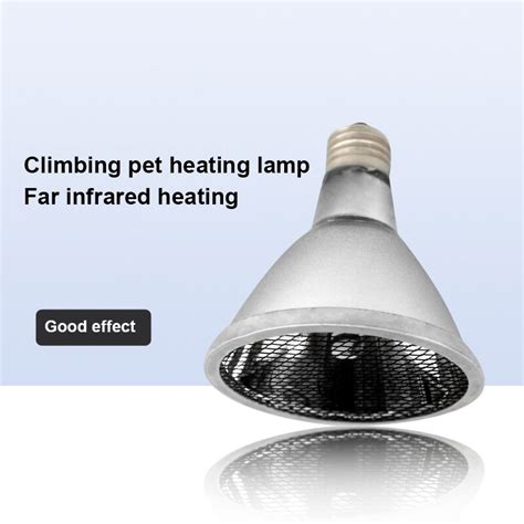Reptile Far Infrared Heating Lamp Terrarium Tortoi Grandado